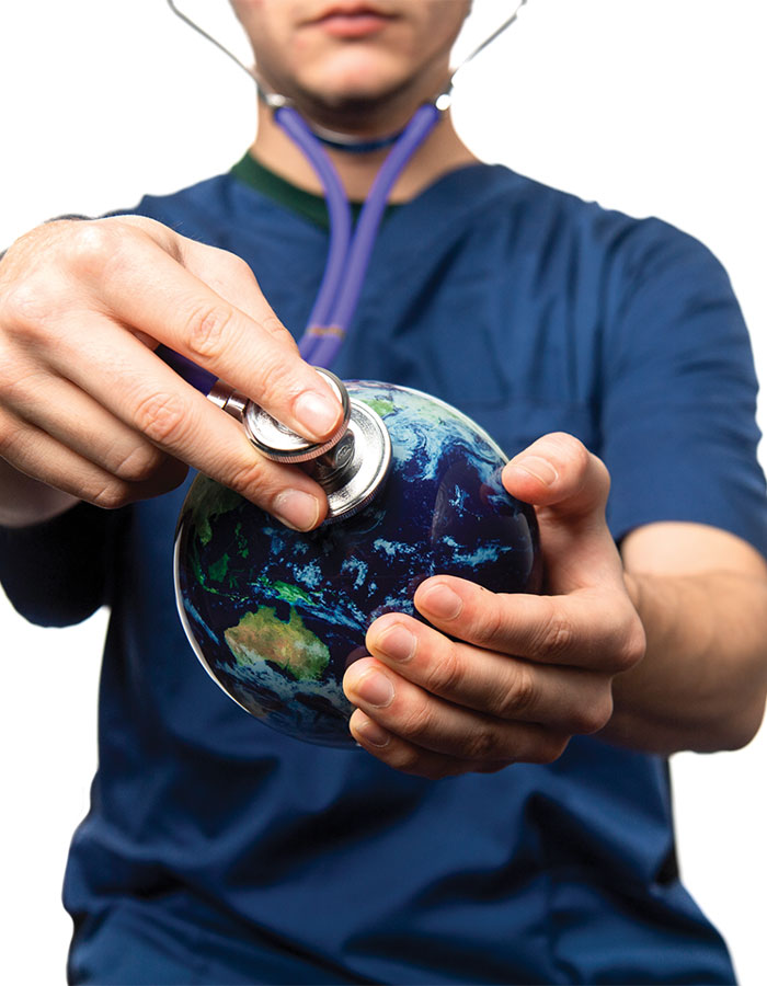 Green nursing | Linfield Magazine